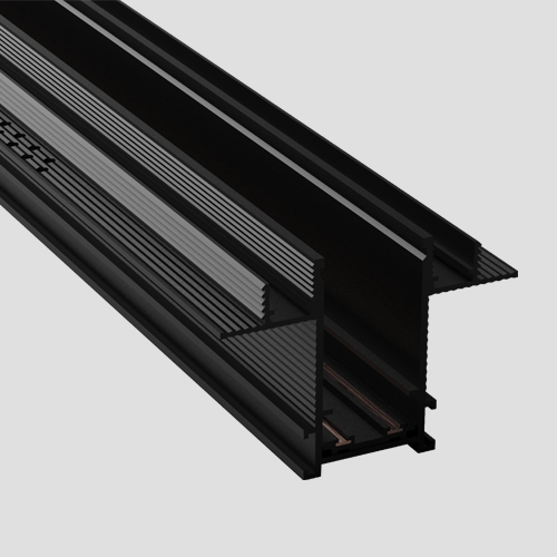 Groove Trimless Recessed Mount Track, 48V, Black – JSA Lighting