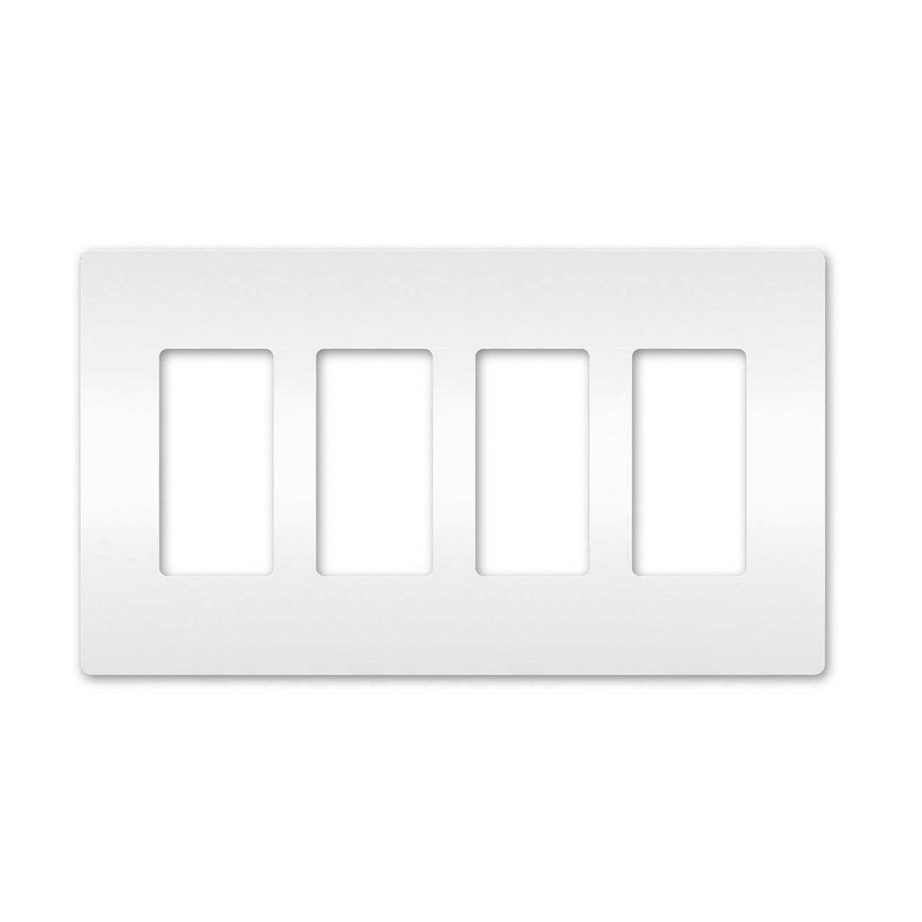 Wall plate: 4G Screwless Decora – JSA Lighting