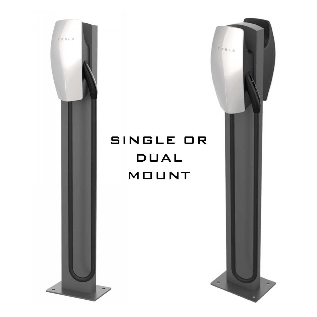 Tesla EV Charger Pedestal – JSA Lighting